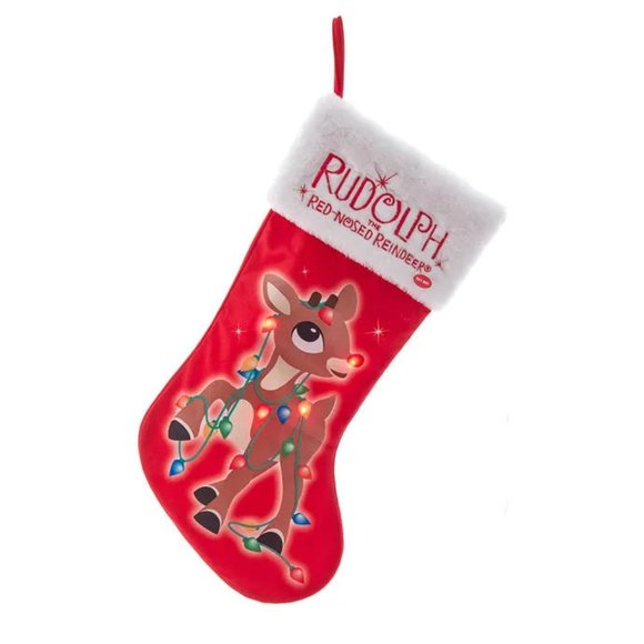 Kurt Adler | Holiday | Rudolph The Red Nose Reindeer Battery Operated ...